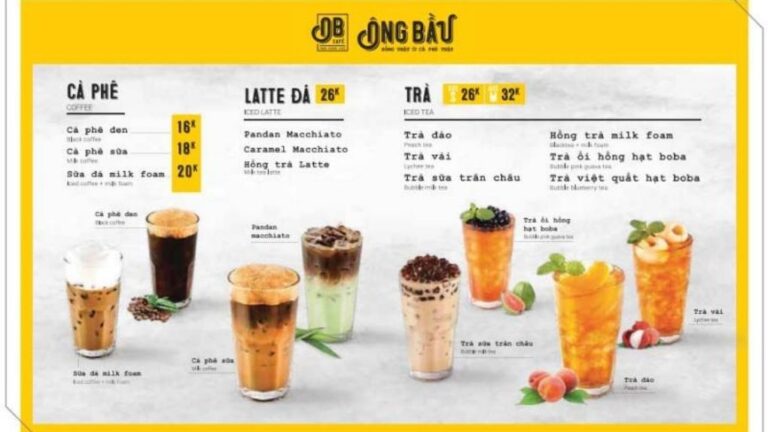25+ mẫu menu nước giải khát, đồ uống đẹp, đa dạng và sáng tạo ...